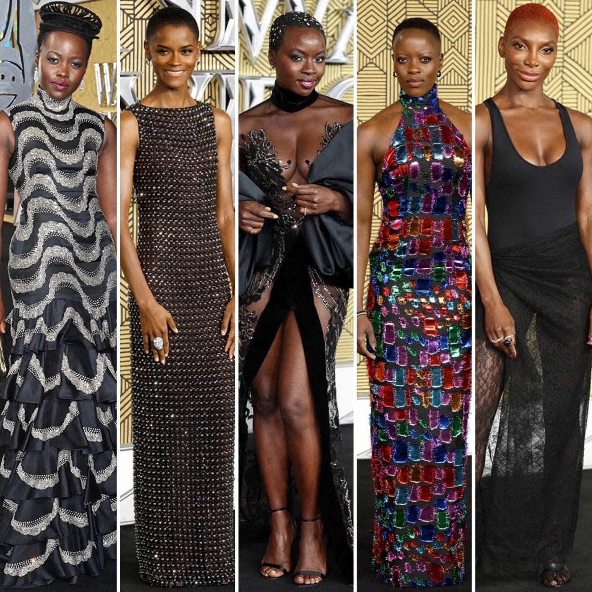 Red Carpet Review: The Stylish London Premiere of Black Panther ...